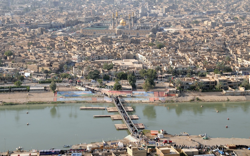 Imágenes de satélite de Irak | Vista satelital de Bagdad