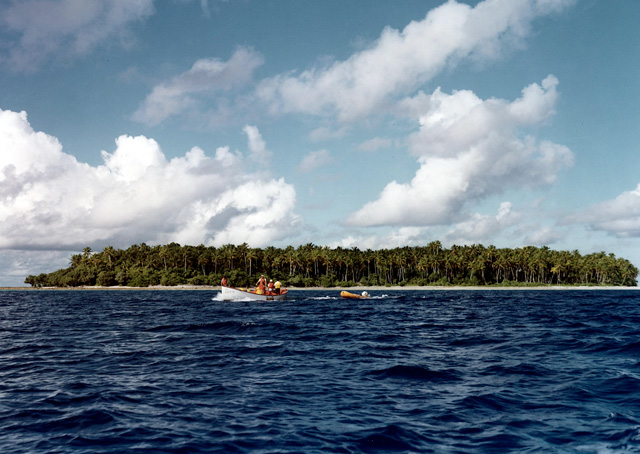 Imágenes de satélite de las Islas Marshall | El atolón Bikini