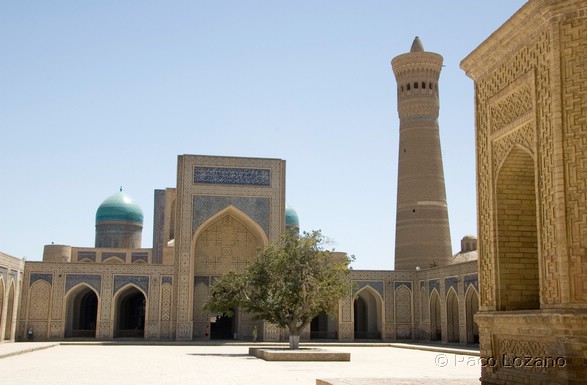 Vista satelital de Bujara (Bukhara) | Uzbekistán